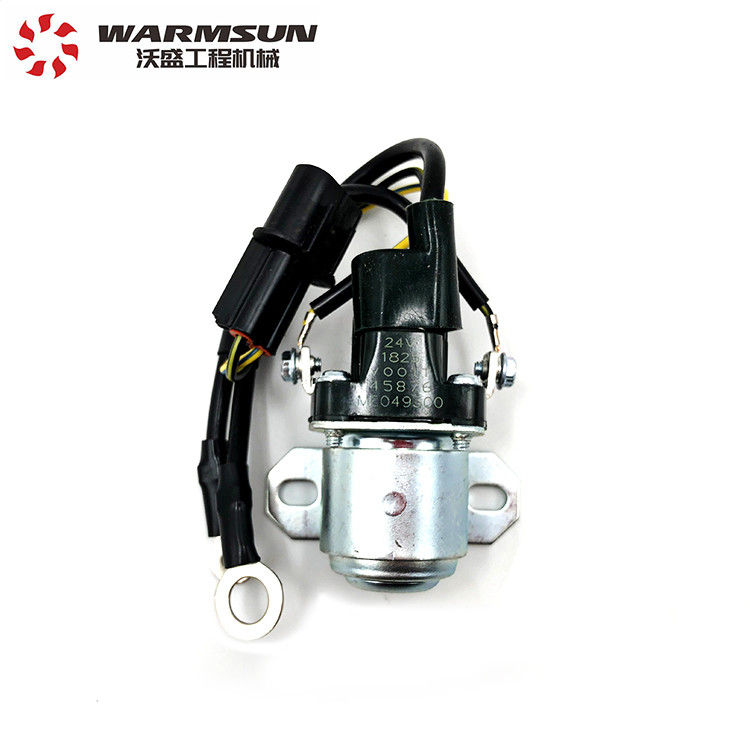 Original Parts B240700000471 ME049300 Excavator 6D24 Engine Starter ...