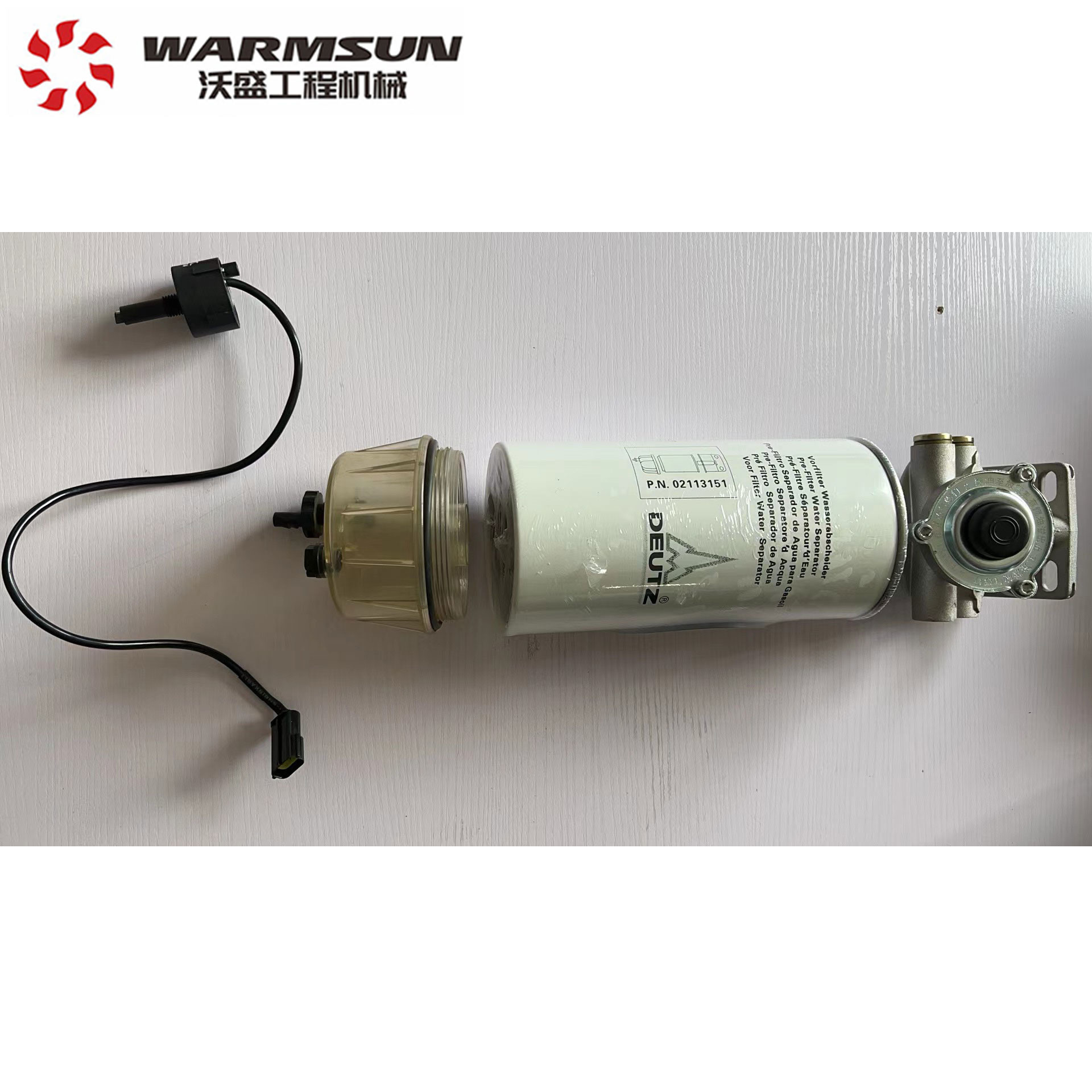 B222100000335 Oil Water Separator 2113146 Filter For SANY Equipment